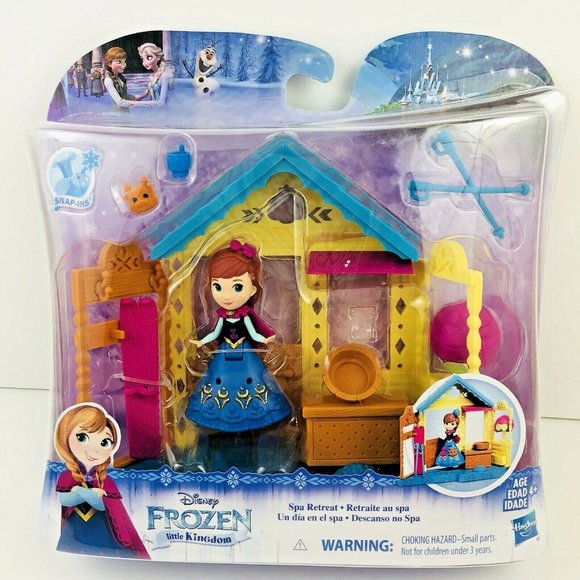 Hasbro | Toys | Frozen Little Kingdom Disney Princess Anna Doll Spa ...